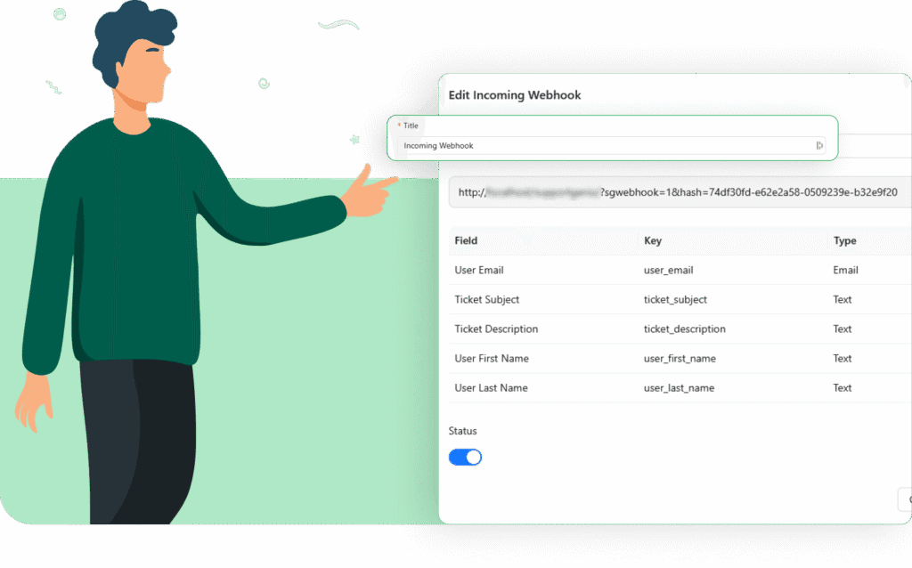 Webhook - Custom API Connections for Help Desk | SupportGenix